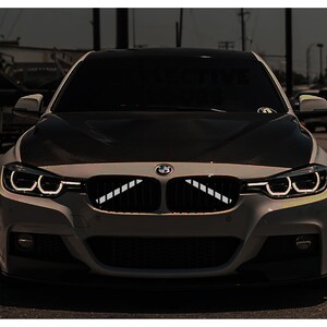 Reflective V Bar Brace Adhesive Vinyl Stickers Covers Accessory for BMW ...