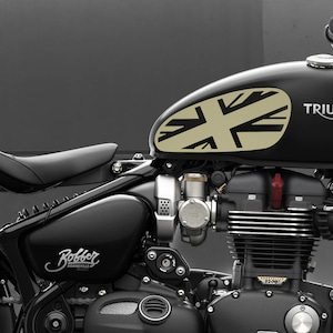 Union Jack Tank Sticker Decal Accessory for Triumph Bobber Speedmaster ...