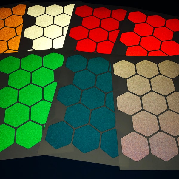 Hexagon Stickers - Etsy