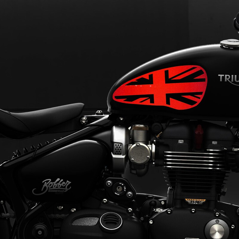 Triumph Sticker 3d - Etsy UK