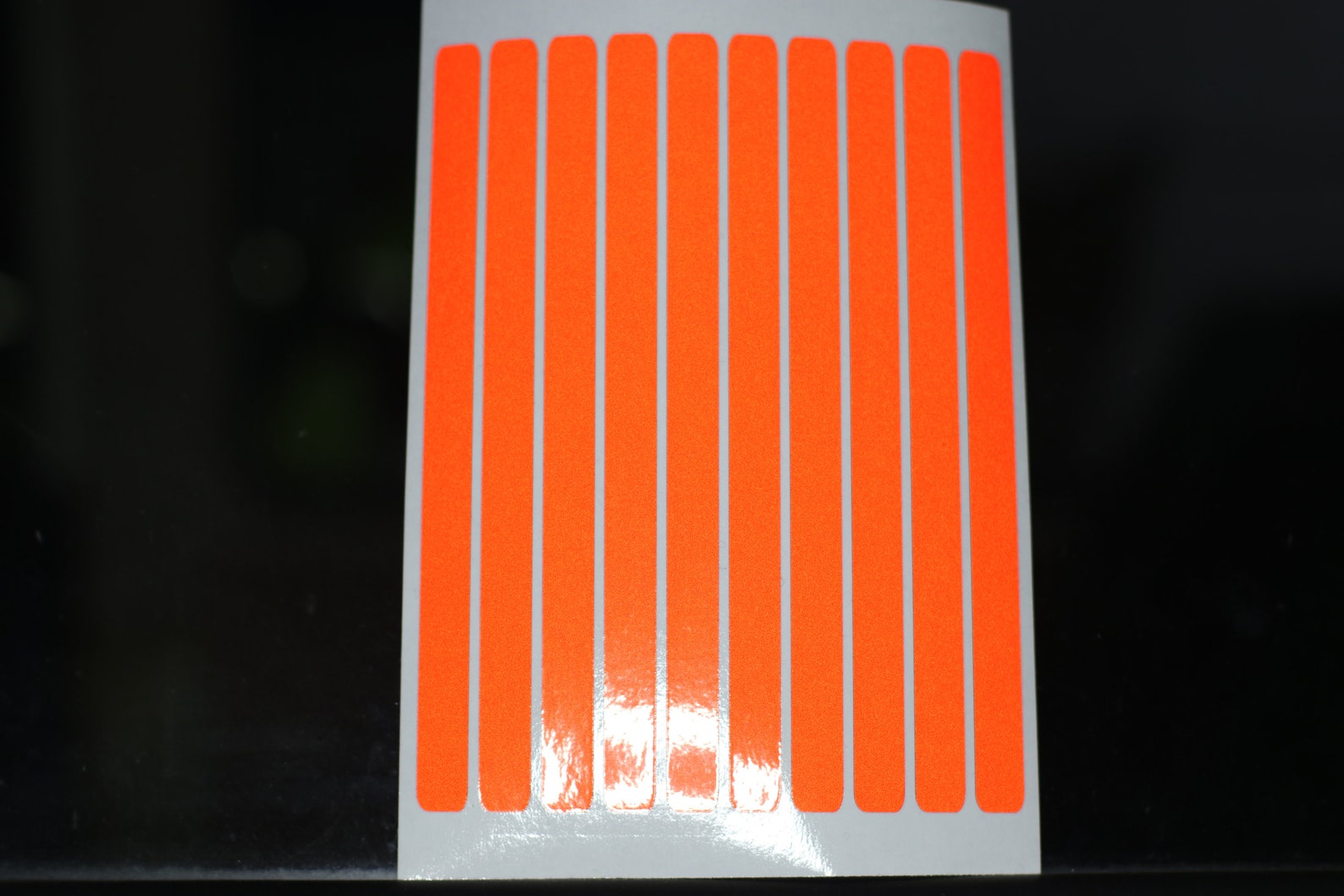 RED Reflective Strip x10 Die-cut Vinyl Stickers Decals Car - Etsy