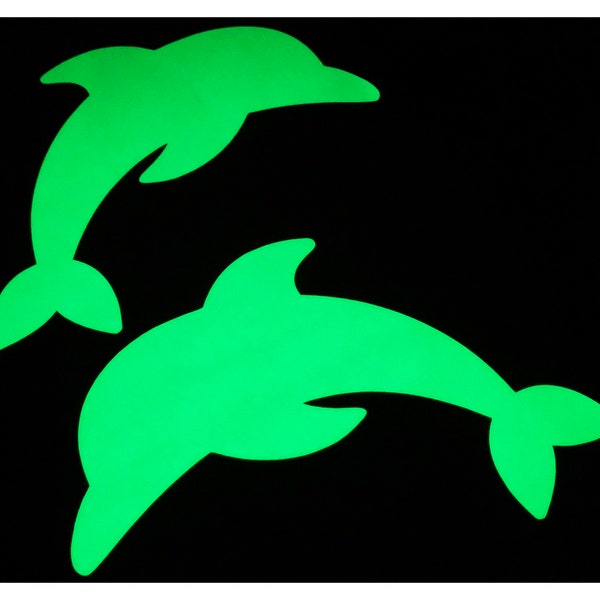 Large Dolphin Decals - Etsy