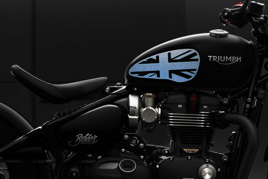 Union Jack Tank Sticker Decal Accessory for Triumph Bobber Speedmaster ...