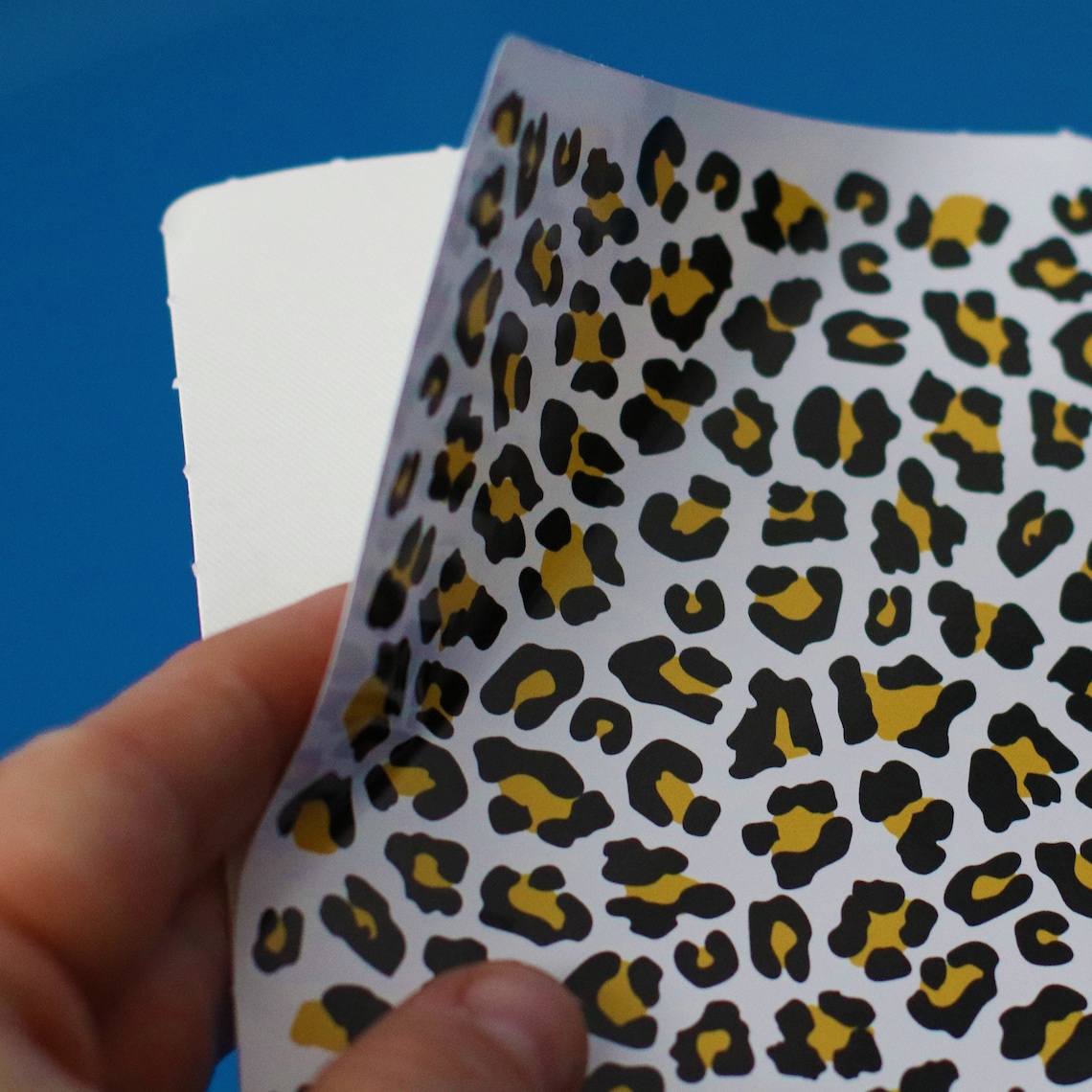 Leopard Print Self Adhesive Vinyl Sheet. - Etsy UK