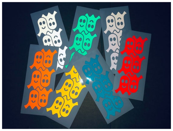 Veloviz Reflective Ghost Die-cut Vinyl Cargo Bike Stickers - Etsy