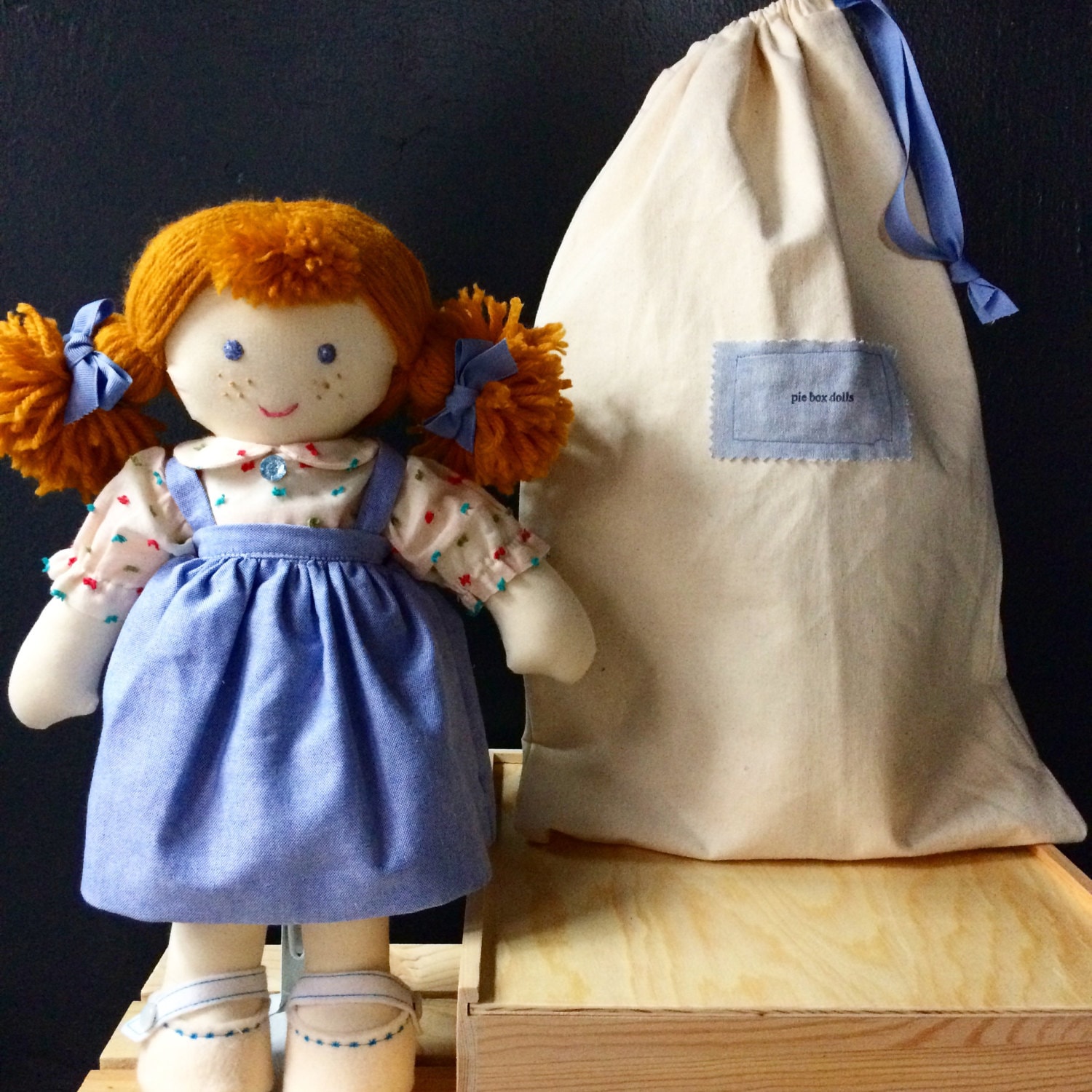 Dalia Rag Doll Custom Rag Doll Removable Clothes Handmade - Etsy