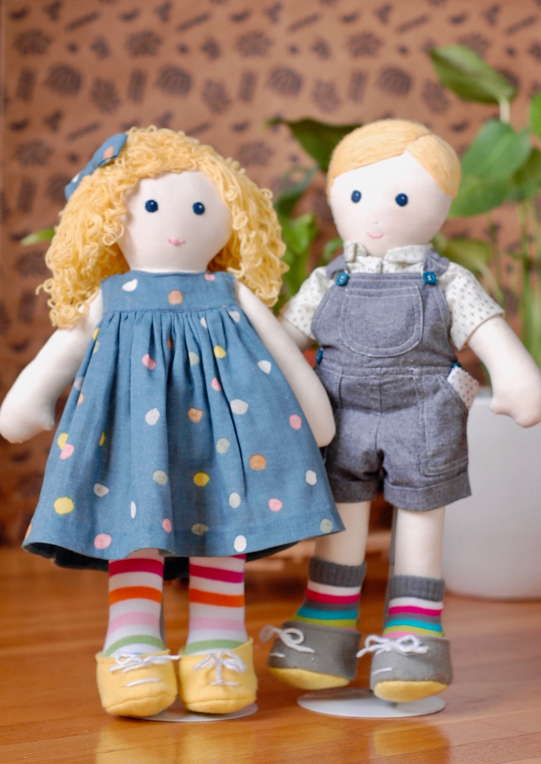 Brother and Sister Doll Set | Boy Doll | Custom | Personalized Handmade ...