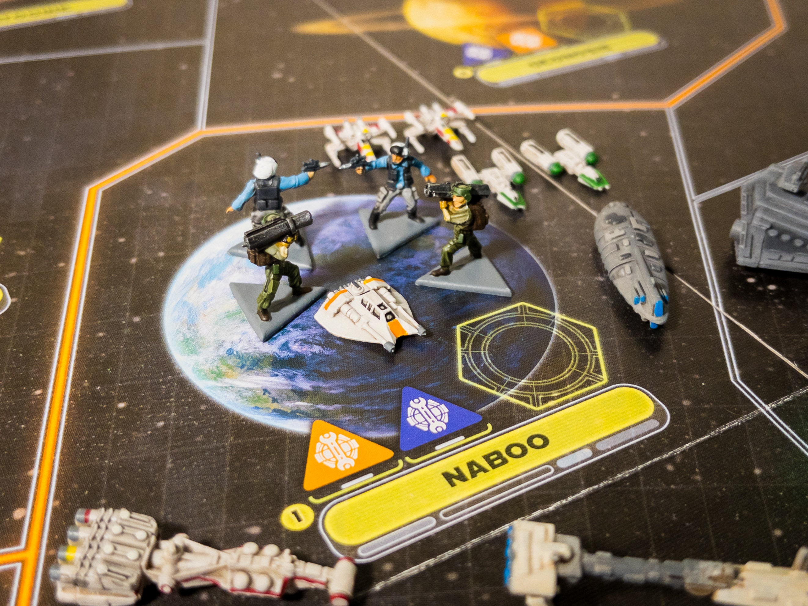 Star Wars Rebellion Painted W/ LED Death Star - Etsy