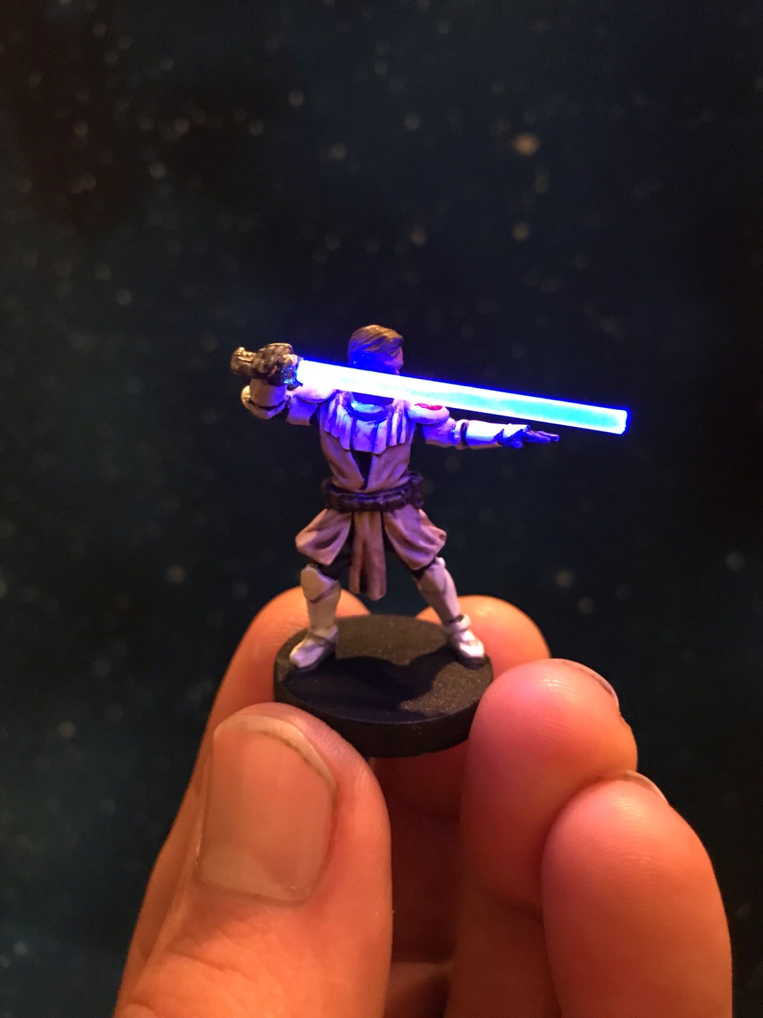 Star Wars Legion: Obi-wan Kenobi Painted Miniature W/ LED Lightsaber - Etsy