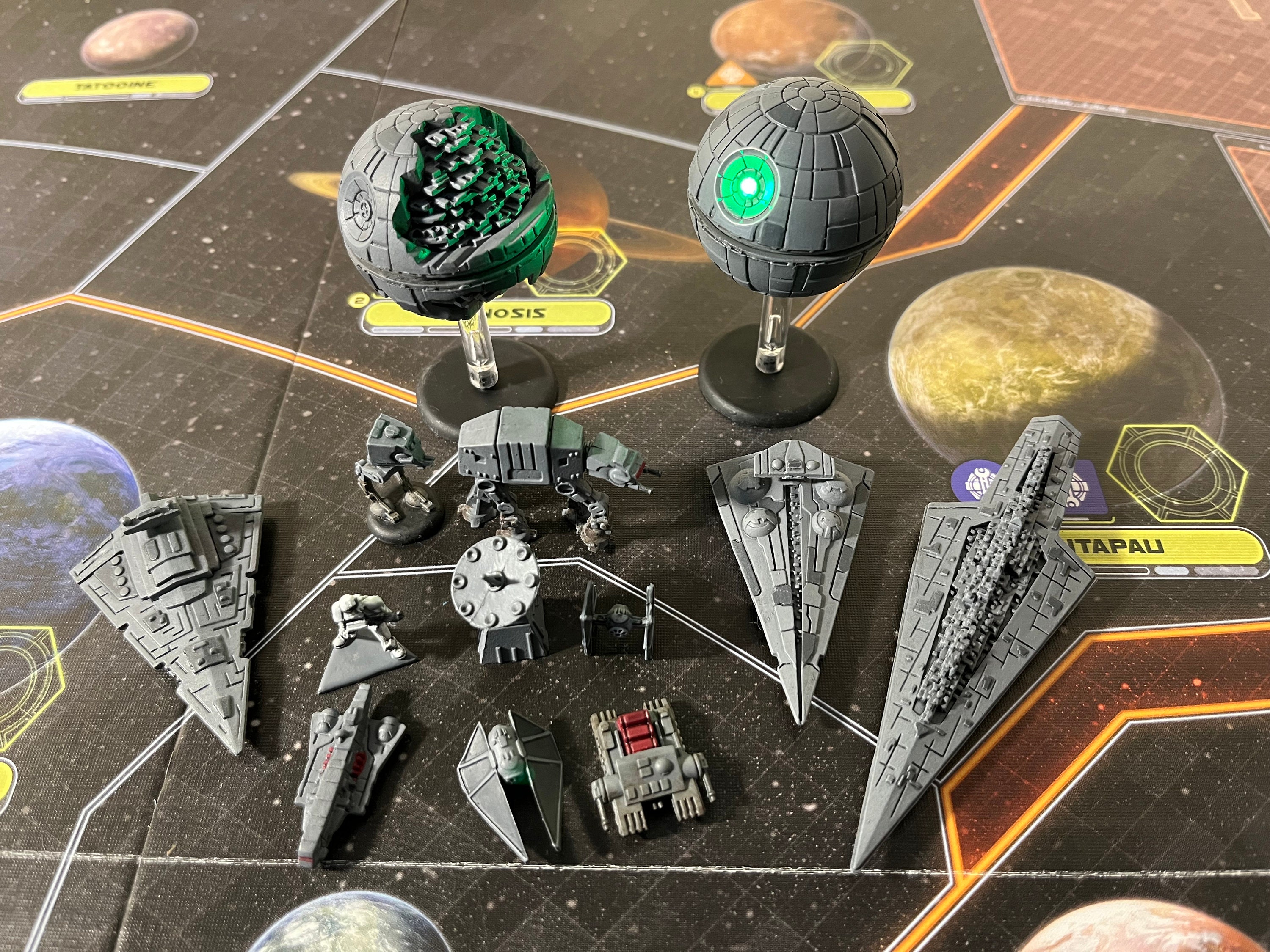 Star Wars Rebellion Death Star LED Modification - Etsy