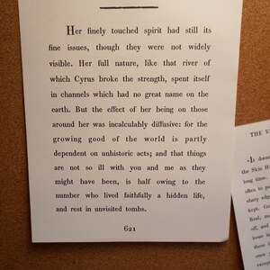 Medium Middlemarch Home Quote, George Eliot, Printable Art, Book Page ...