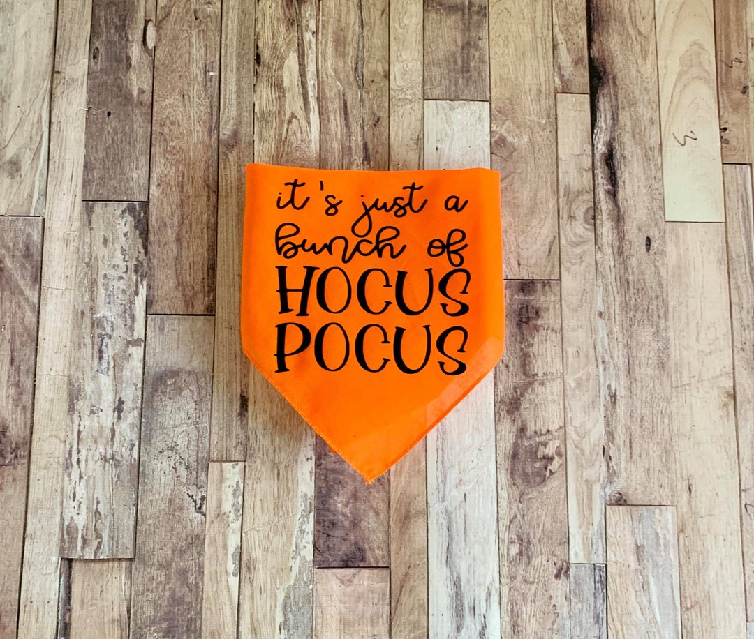 Its Just A Bunch of Hocus Pocus - Dog Bandana - Etsy