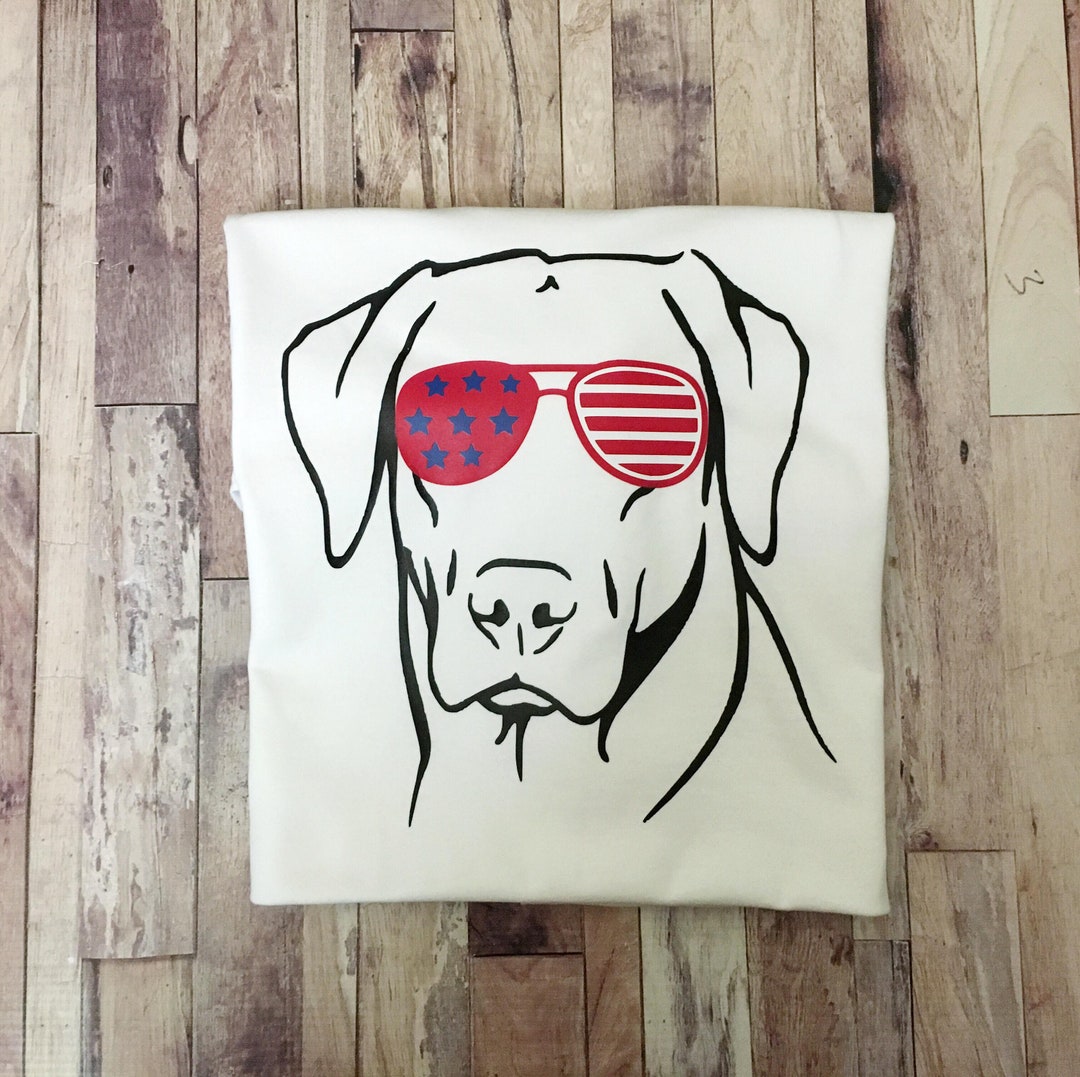 Patriotic Labrador Retriever Shirt - Memorial Day 4th of July Labor Day ...