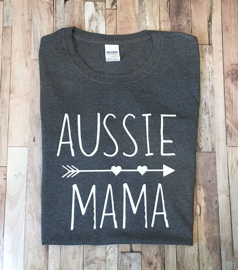 Aussie Mama - Australian Shepherd Dog Mom Shirt - Etsy