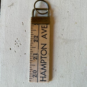 Vintage Yardstick Keychains - Etsy