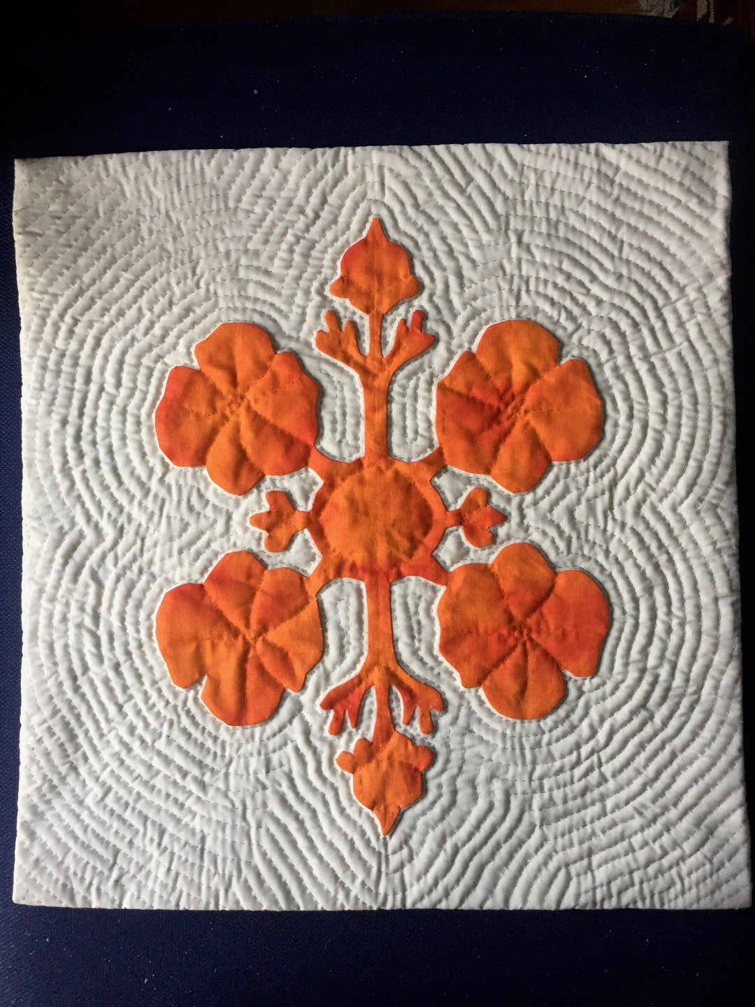 Appliqué Pattern - California Poppy - Etsy
