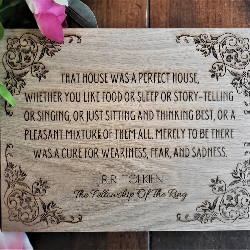 Lord of Rings House Sign - Etsy