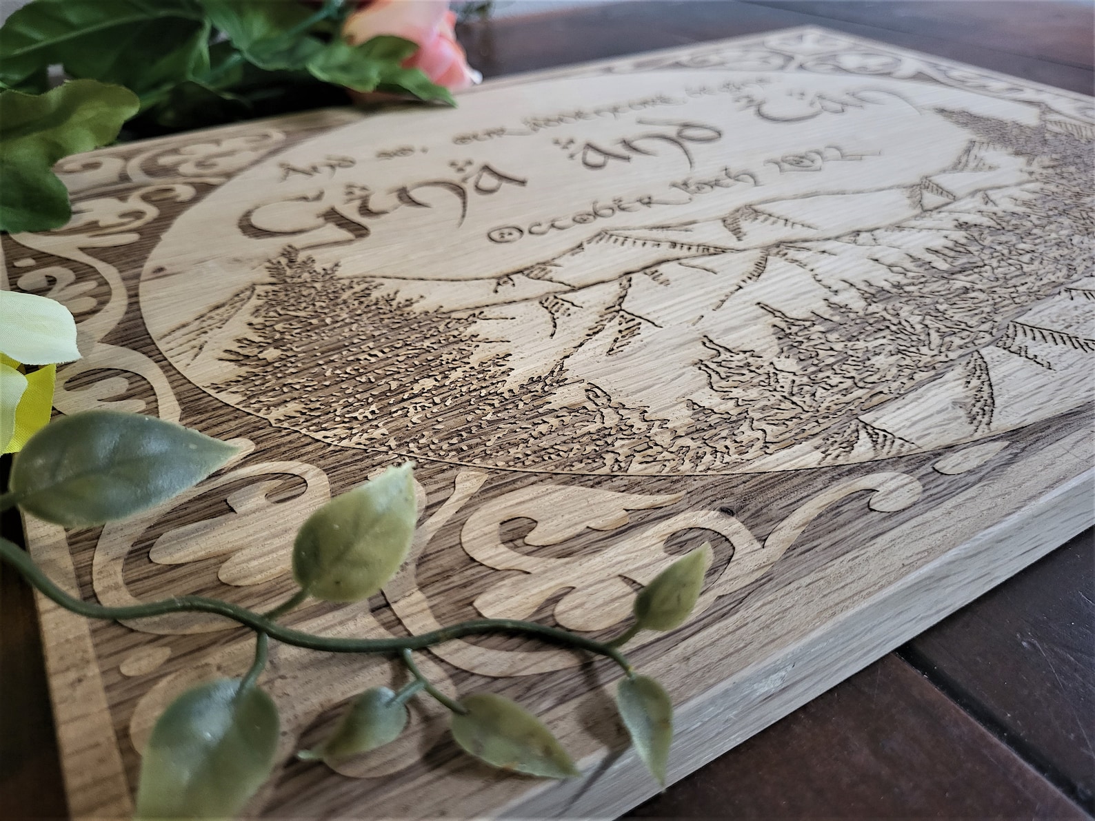 Lord of the Rings Quote Engraved Wood Sign Custom Lord of the Rings ...