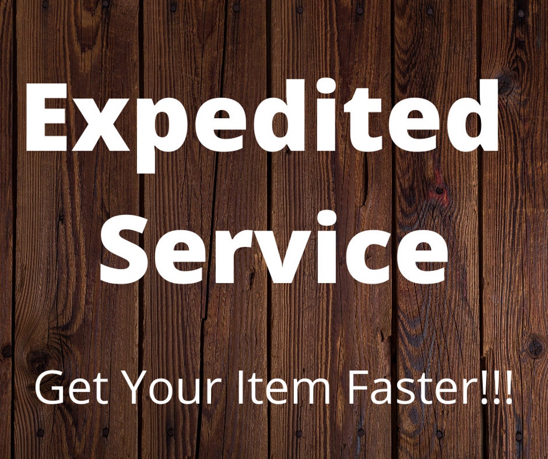 Expedited Shipping Service - Etsy