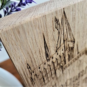 Harry Potter Sign Engraved Wood Sign Plaque, Hogwarts is My Home ...