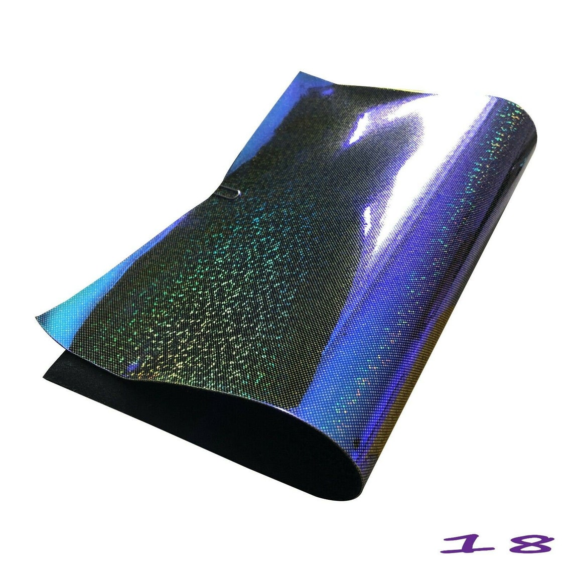 Reflective Holographic Metallic PU Leather Vinyl A4 Sheets Bows Bags ...