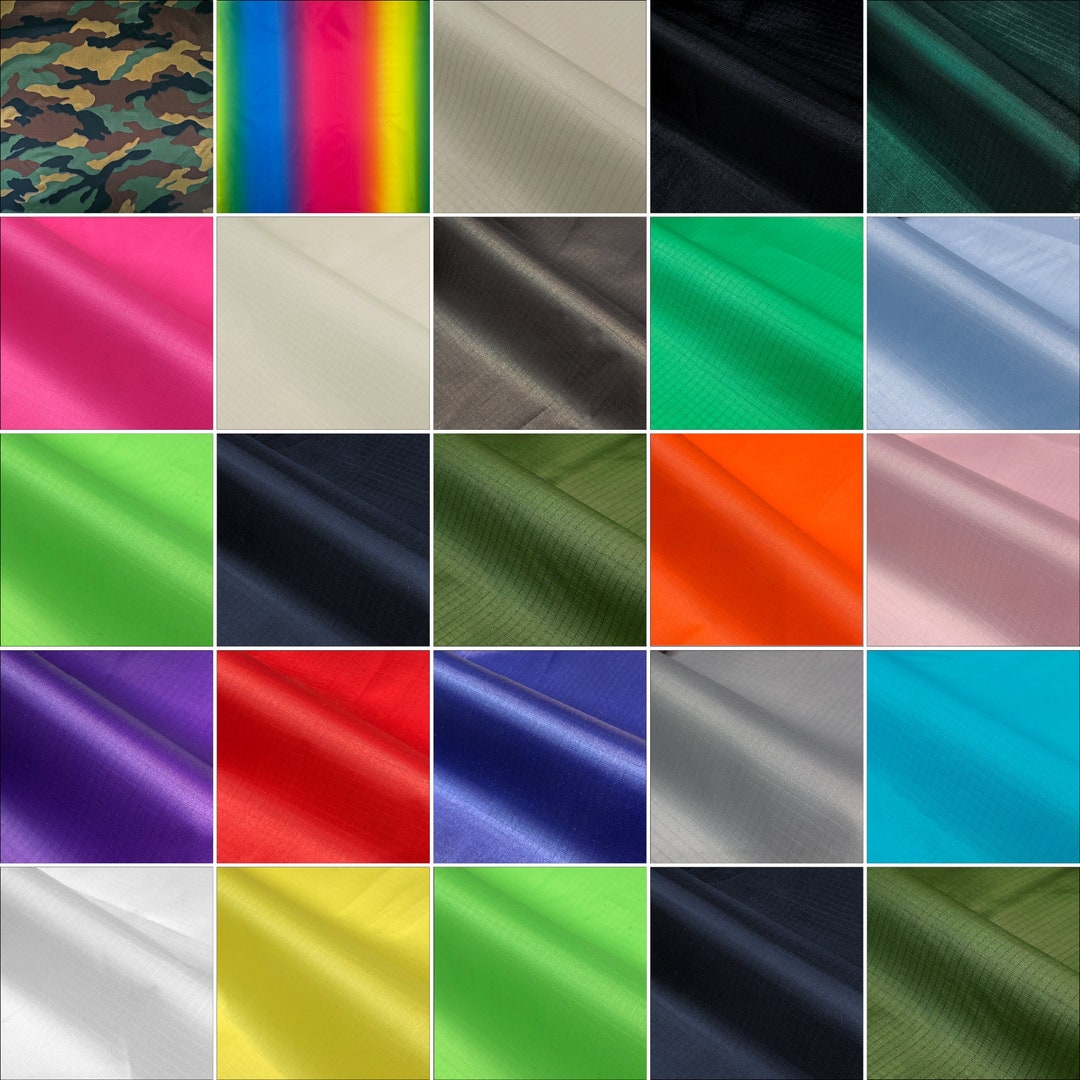 Waterproof Fabric Ripstop Material 3.8oz/60gsm Kite Tent - 150cm/60 ...