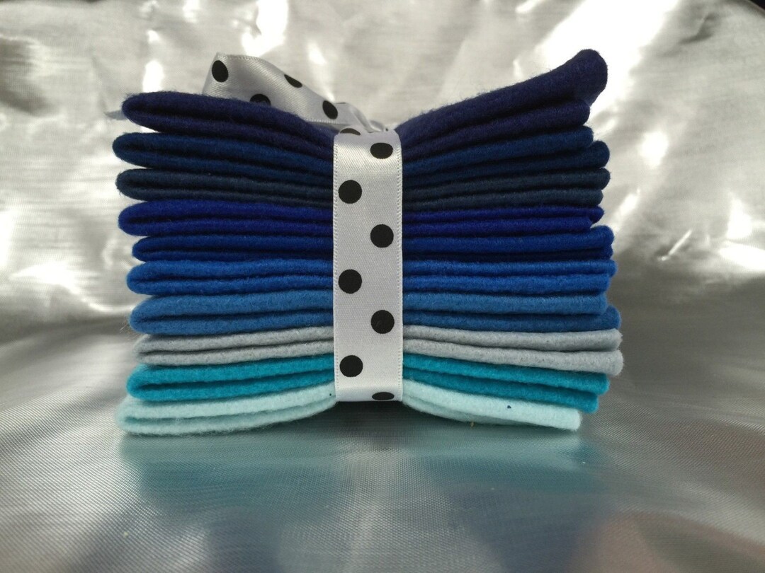 Mix Felt Craft Pack - Blues - Etsy
