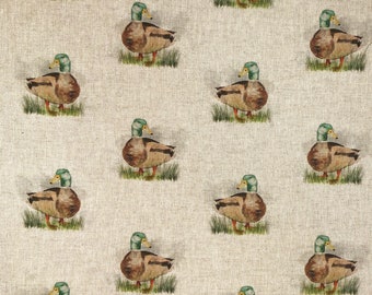 Mallard Duck Fabric | Etsy