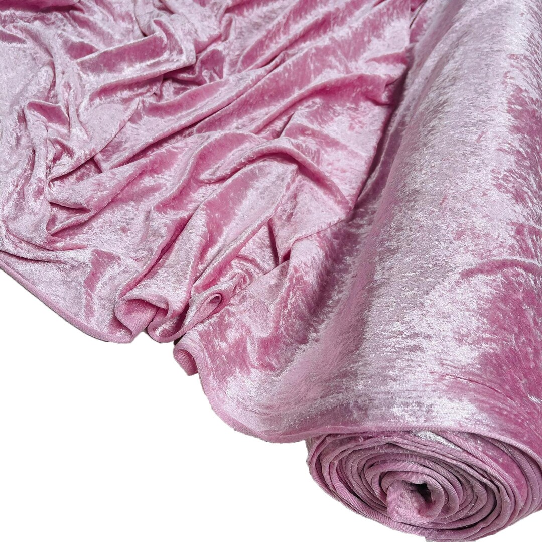Material de tela de terciopelo triturado Terciopelo elástico. 150cm de ...