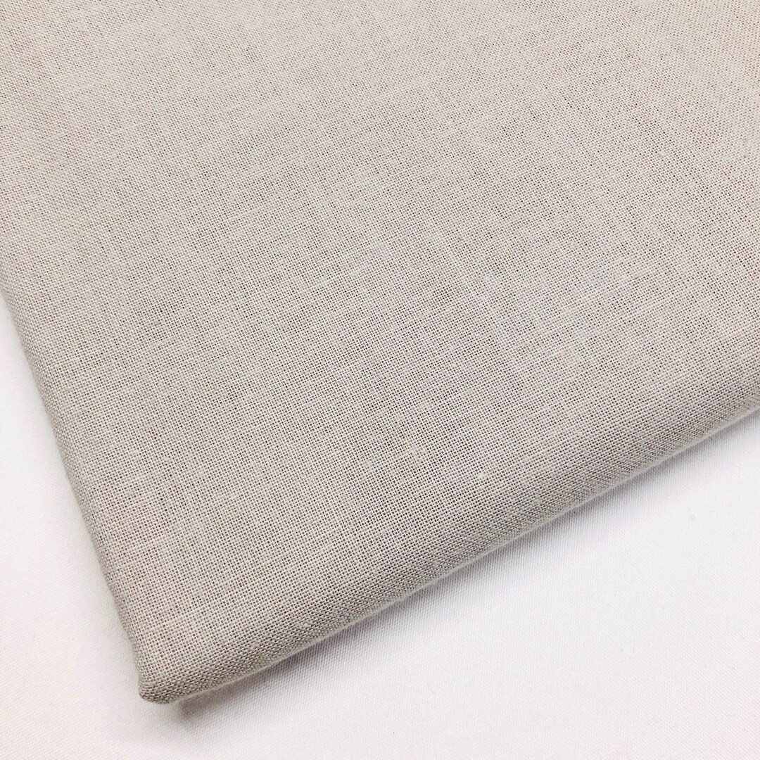 100% Pure Cotton Silver Solid Plain Coloured Craft Fabric 150cm Wide ...