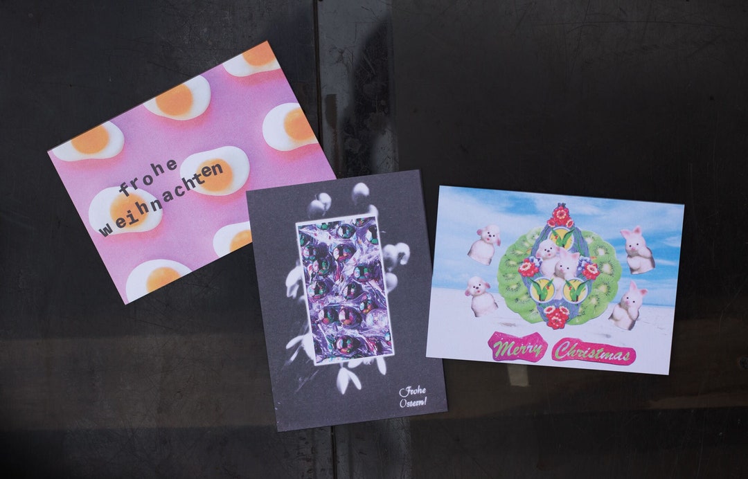 Postcard-set "greetings From Outer Space" Postcards Greeting Cards ...
