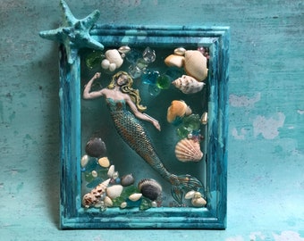 Sea Glass Mermaid | Etsy