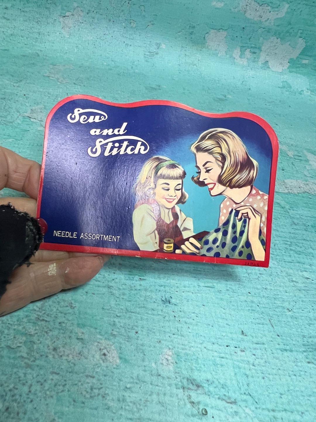 Sew and Stitch Needle Case Pack Vintage Needles Original Packaging ...