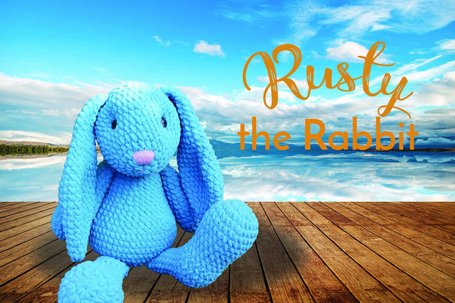 Rusty the Rabbit BIG and Cuddly - PDF Crochet Rabbit / Bunny Pattern - Etsy