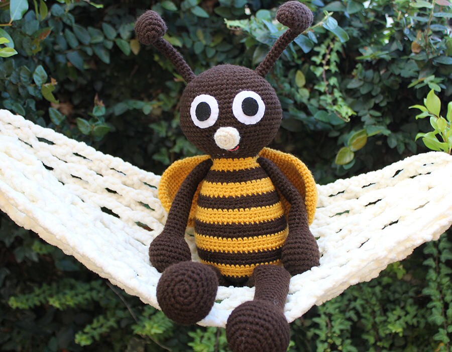 Belle Honey Bee Crochet Bee Pattern - Etsy