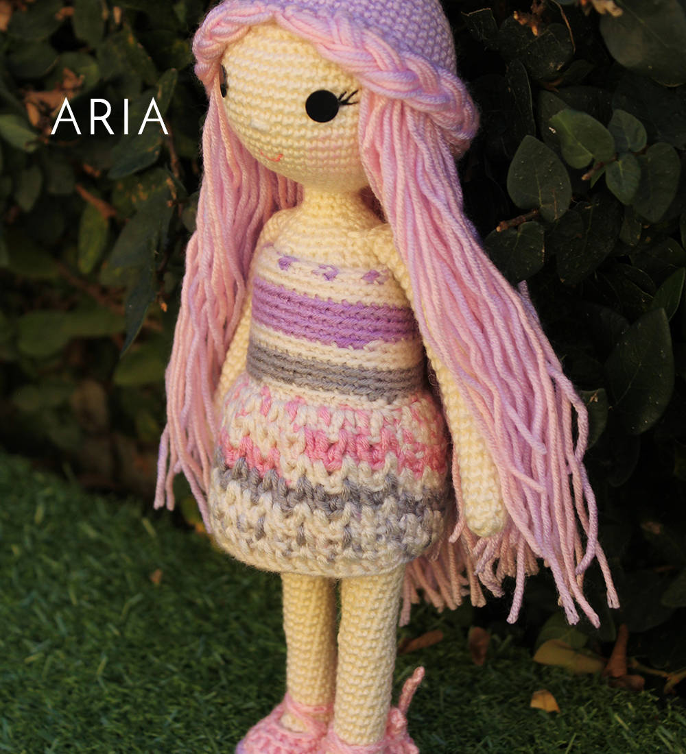 ARIA Doll Crochet Doll Pattern - Etsy