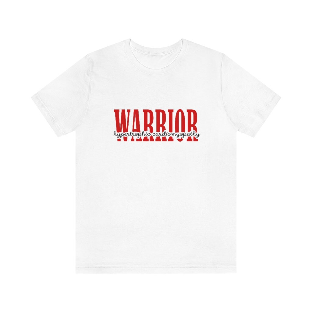 Hypertrophic Cardiomyopathy Warrior Unisex Jersey Short Sleeve Tee - Etsy