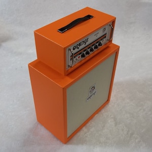 Orange Rocker 30 Amplifier Replica Miniature Model Electric Guitar Amp ...