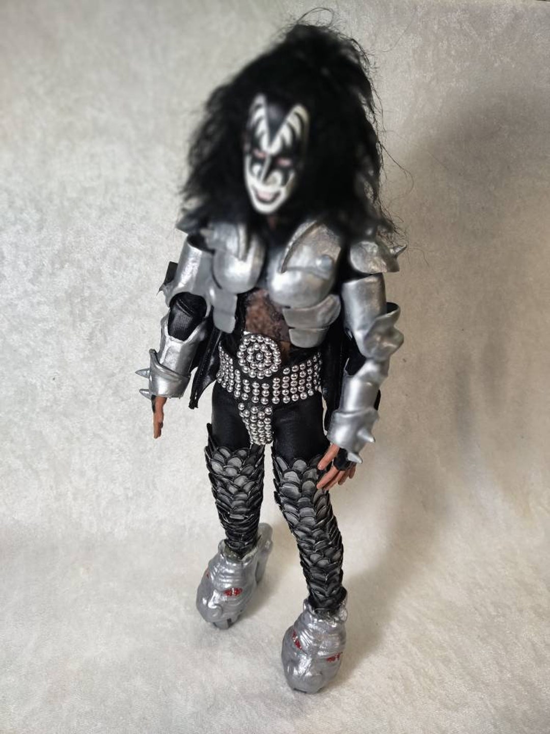 KISS Gene Simmons Destroyer Custom 1/6 Figure Scale 12 Inch Replica ...