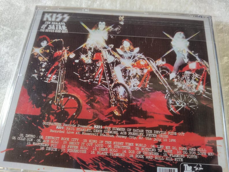 KISS Destroyer Tour 1976 Alive New Jersey Live CD - Etsy