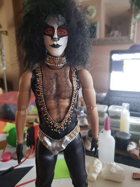 KISS Eric Carr the Fox Miniature Custom 12 Inch 1:6 Figure | Etsy