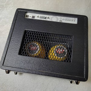 EPIPHONE Amplifier Replica Miniature Black 1/6 Scale Model Handcrafted ...