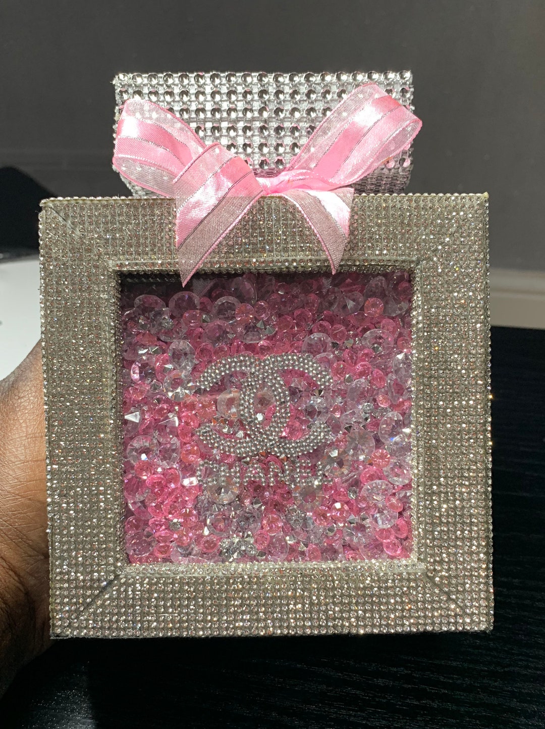 Bling Perfume Bottle Home Decor - Etsy