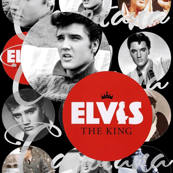 Elvis Collage - Etsy