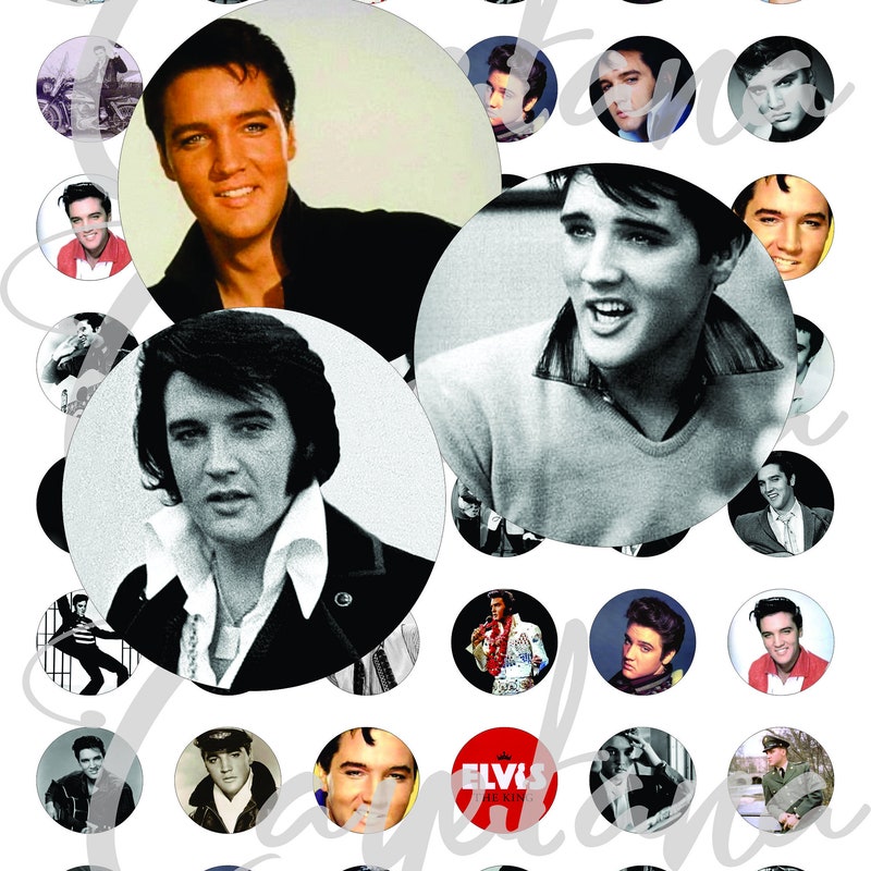 Elvis Collage - Etsy