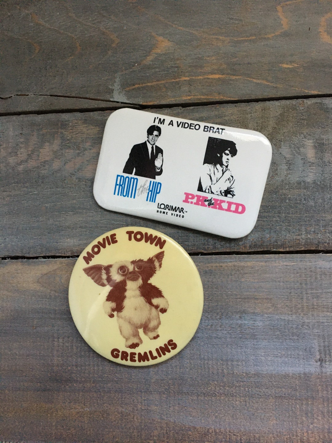 Vtg 80s Gremlins Bratpack John Hughes Pinback Flair Movie Pins Lot - Etsy