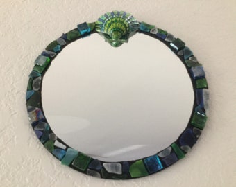 Sea Shell Hand Mirror - Etsy