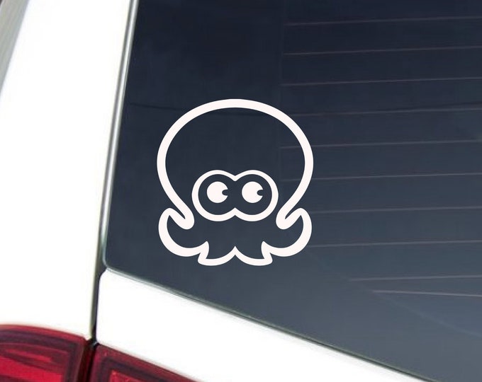 Splatoon Octopus Decal - Etsy