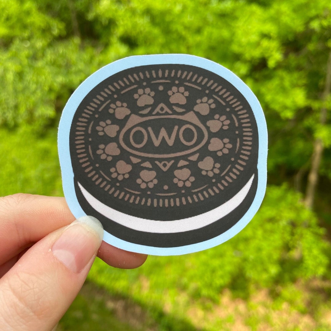 Owo Cookie Sticker - Etsy
