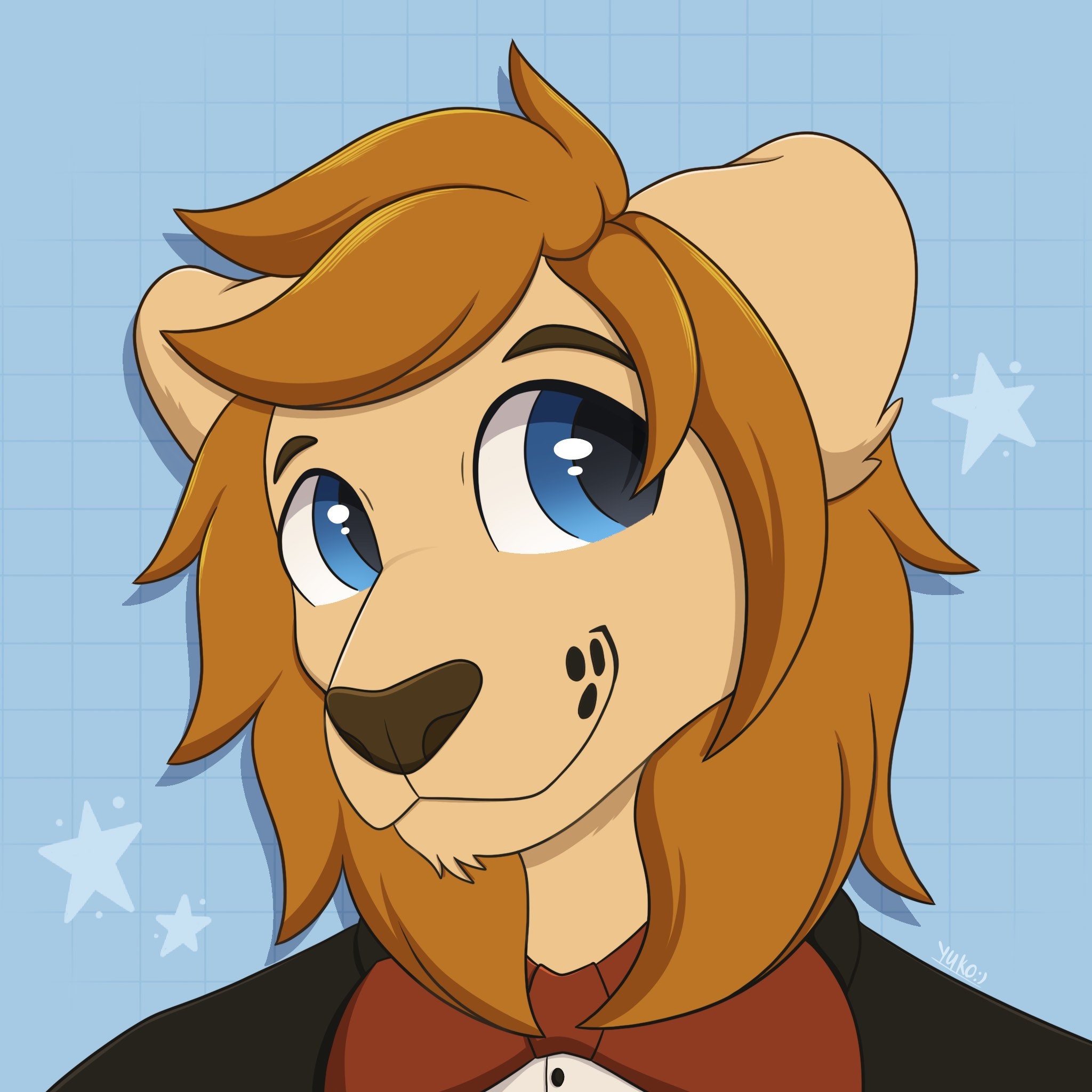 Custom Fursona Icon - Etsy UK